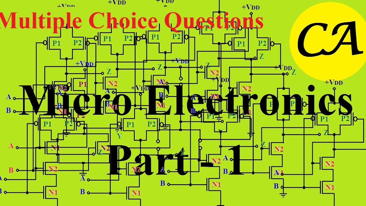 Multiple Choice Questions-Micro Electronics Part 1 - YouTube
