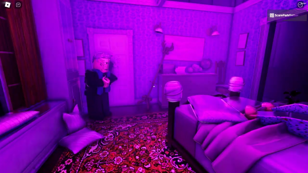 the exorcist scare maze blackout entertainment roblox - YouTube