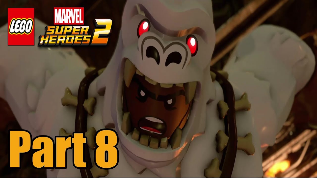Lego Marvel Super Heroes 2 Gameplay German #8 - Man-Ape (Gorilla ...