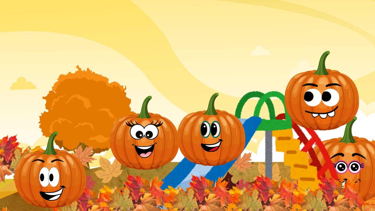 5 Little Pumpkins Counting song - YouTube