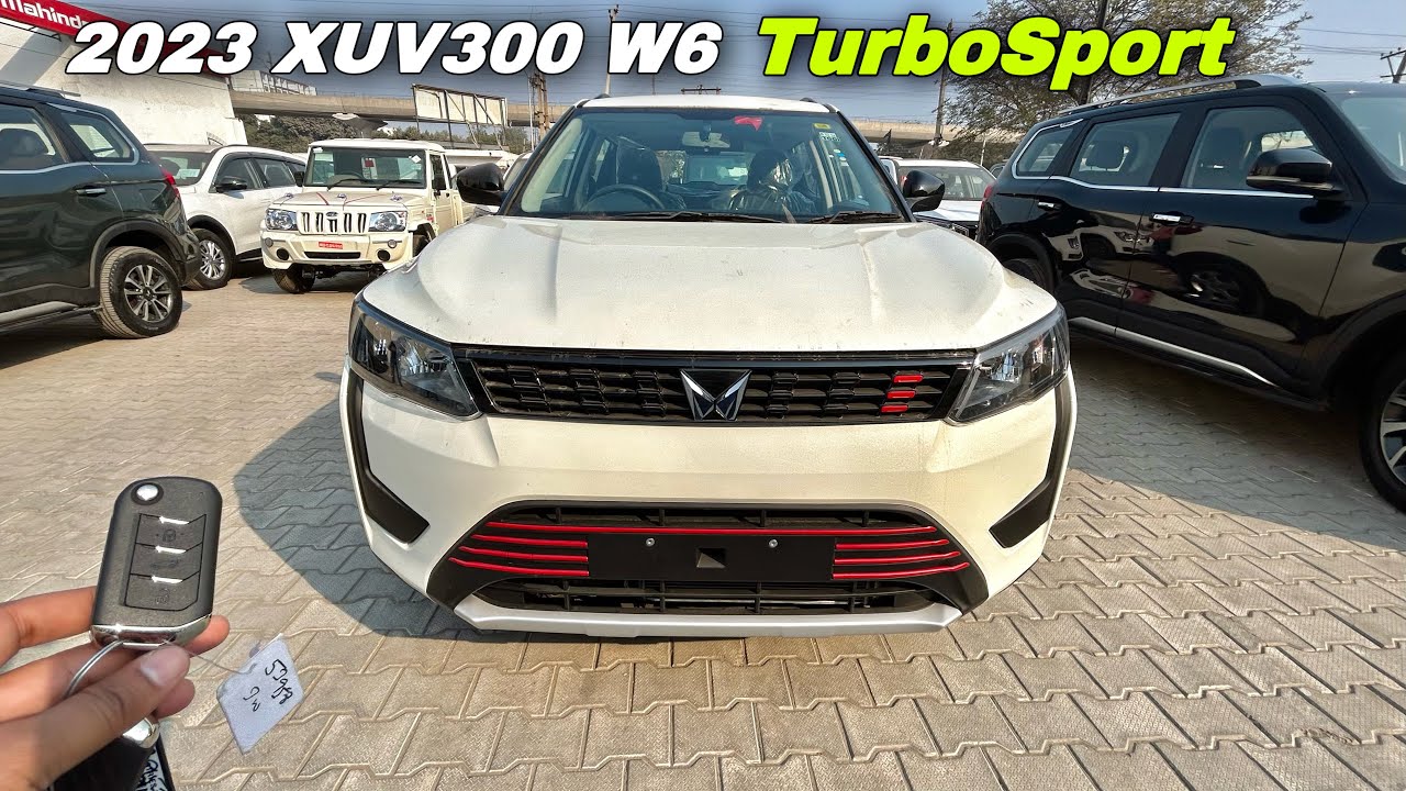 Xuv300 W6 TurboSport 2023 - Onroad price & Features ️ Best Petrol SUV !!! - YouTube