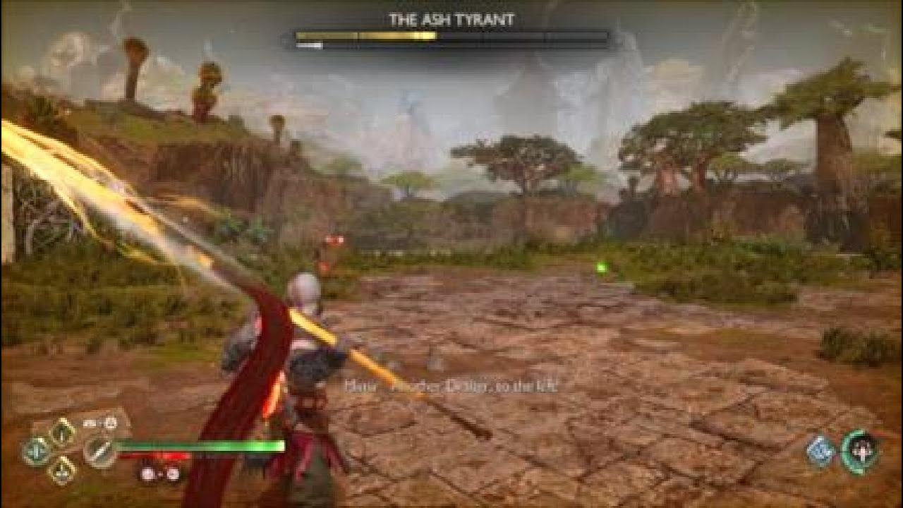 God of War Ragnarok THE ASH TYRANT Fight - YouTube