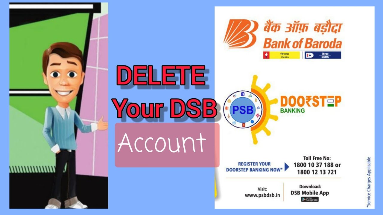 how to delete permanently DSB Account I how to delete doorstep banking ...