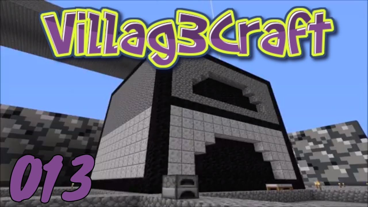 How to Build a Huge Mega Furnace! - VillageCraft 3: 013 [Vanilla ...