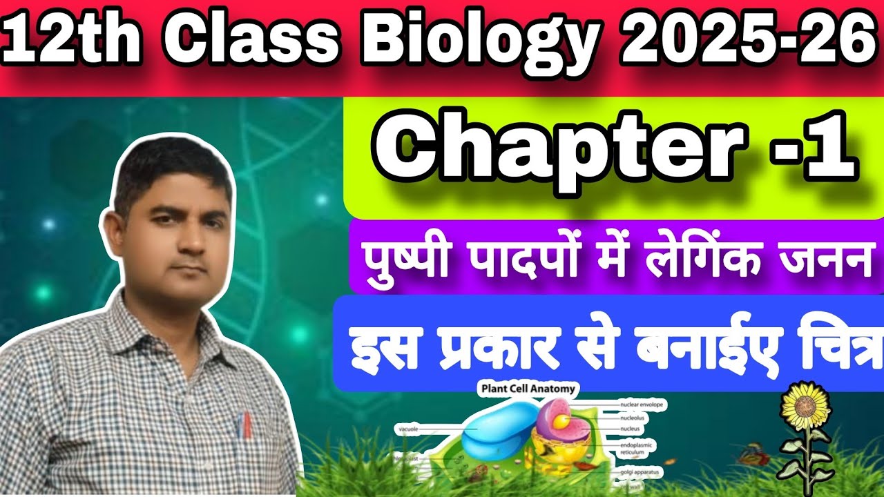 "Class 12 Biology Chapter 1 | Pollen Grains Explained | Easy & Quick ...