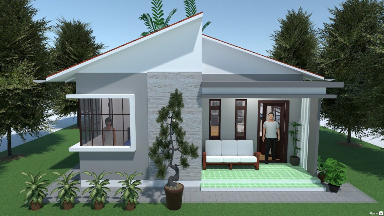 Planner 5D Build:Small House Design - YouTube