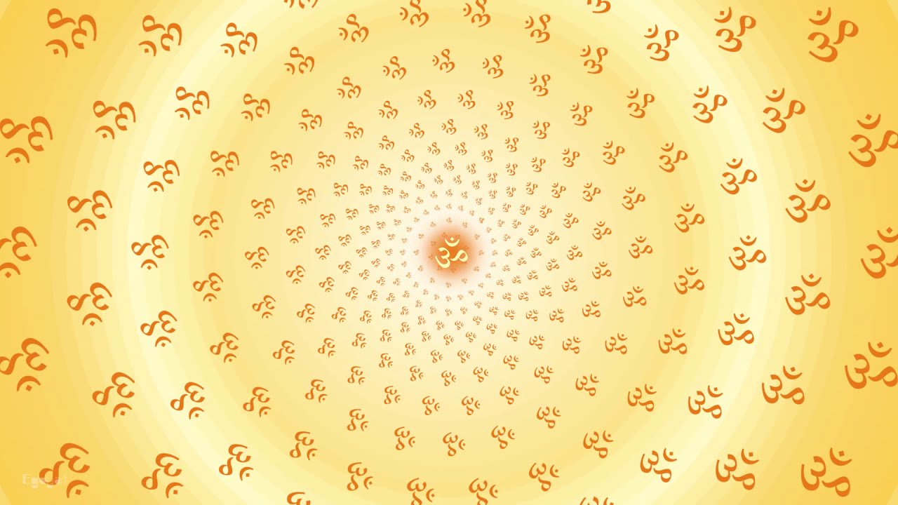 OM ANIMATION SCREEN SAVER for Meditation | Om WALL PROJECTION | by ...