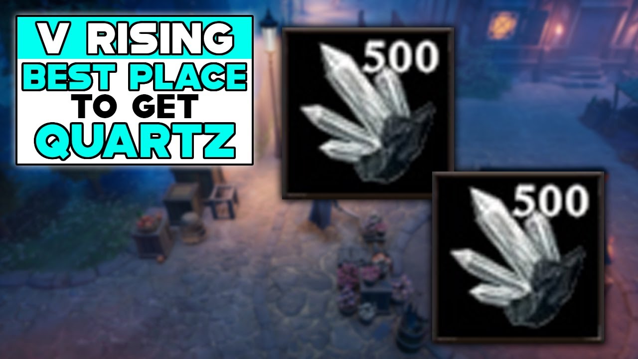 V RISING BEST PLACE TO GET QUARTZ - YouTube