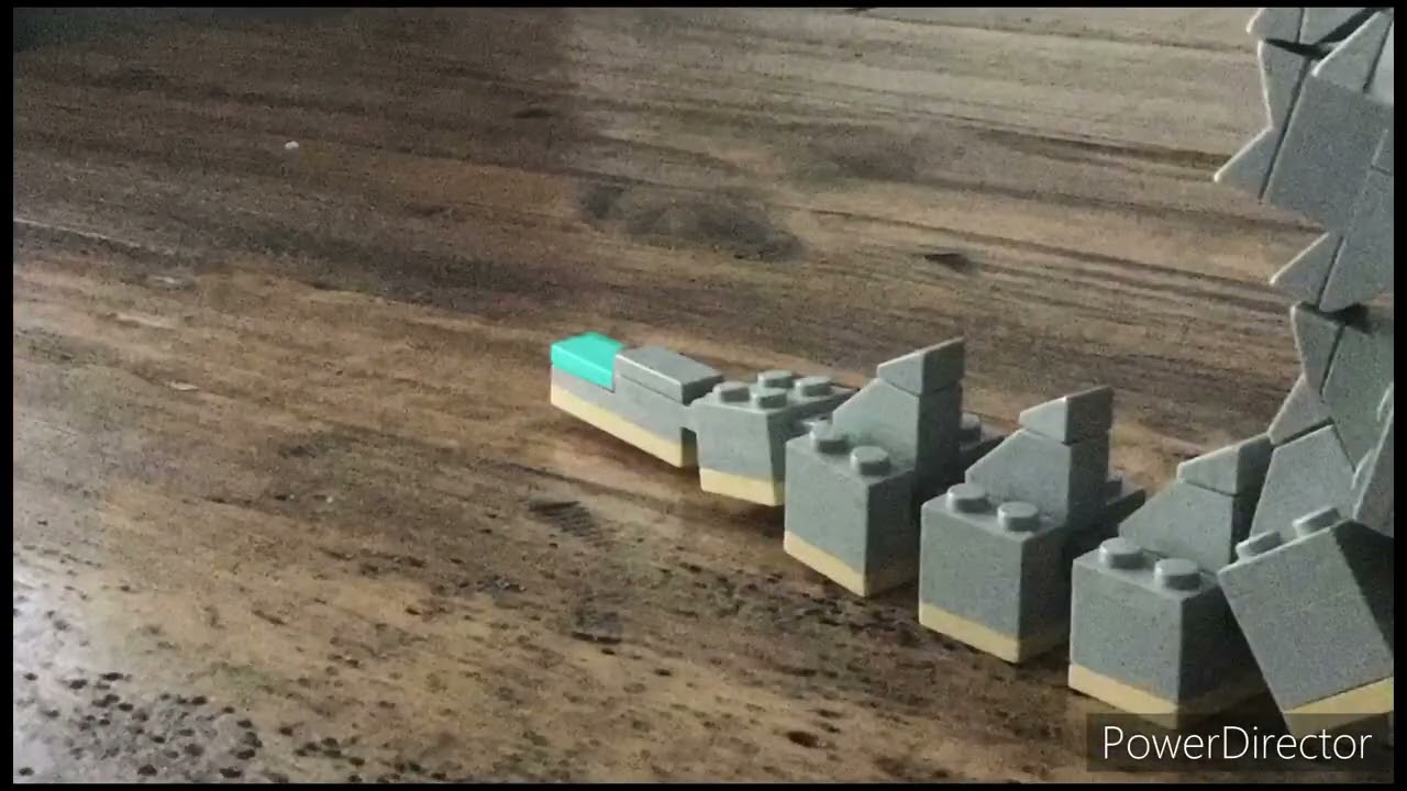 Lego Godzilla stop motion - YouTube