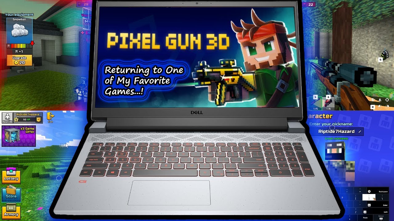 Returning to Pixel Gun 3D (On PC) - YouTube
