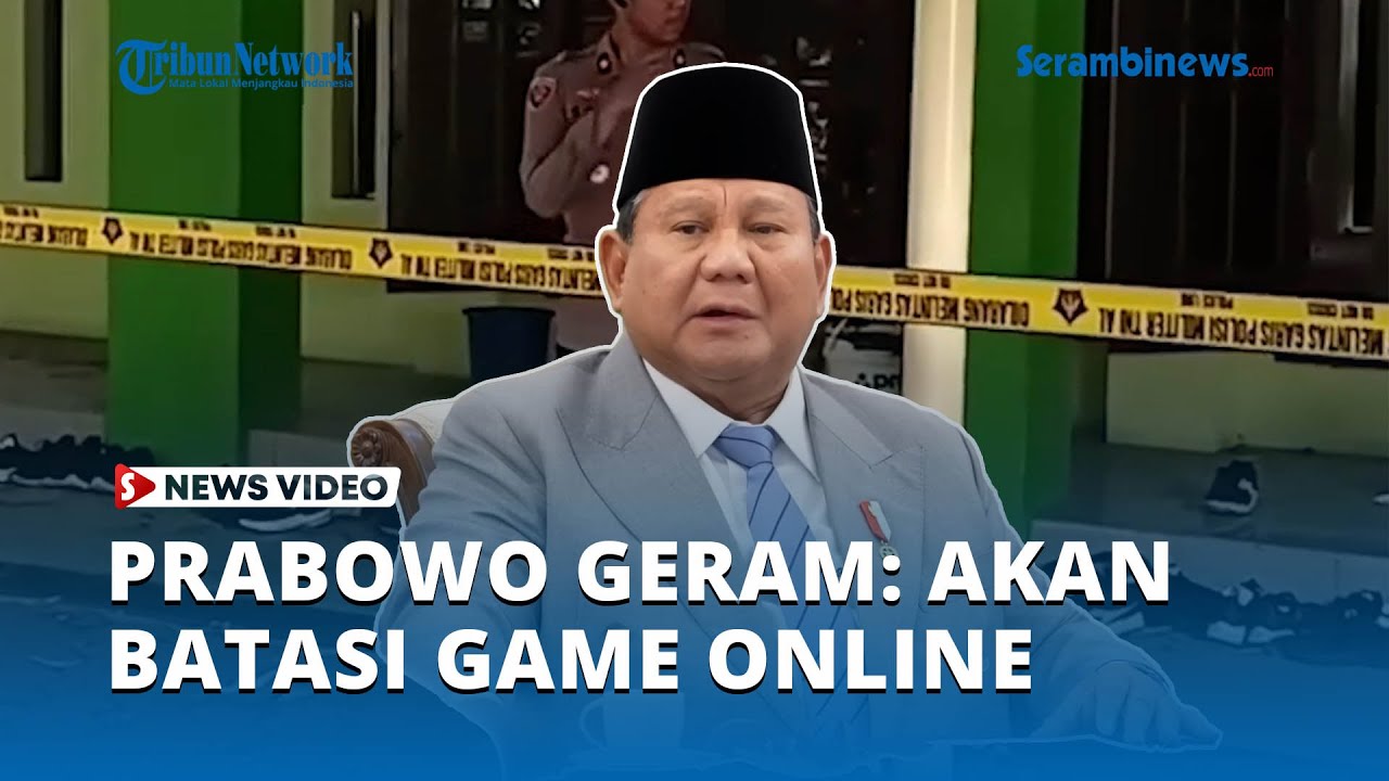 Pasca Tragedi Bom di SMAN 72, Prabowo Geram Akan Batasi Game Online ...
