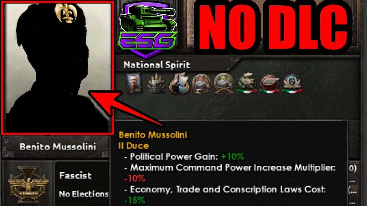 HOI4 No DLC Italy Guide- Winter 2022 - YouTube