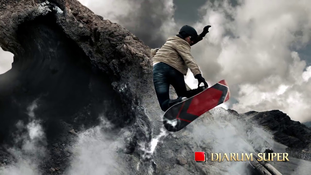 Djarum Super TVC Ad Commercial - Volcano Boarding (2018) - YouTube
