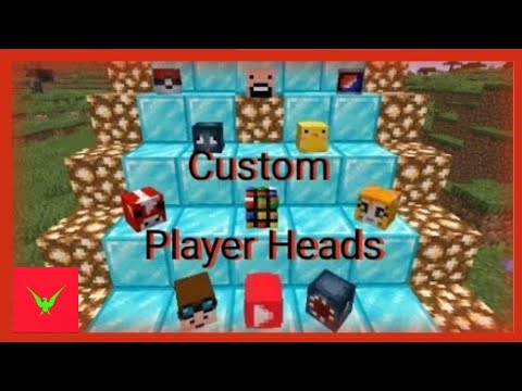 Minecraft 1.16 Tutorial How To Get Custom Player Heads In Minecraft 1. ...