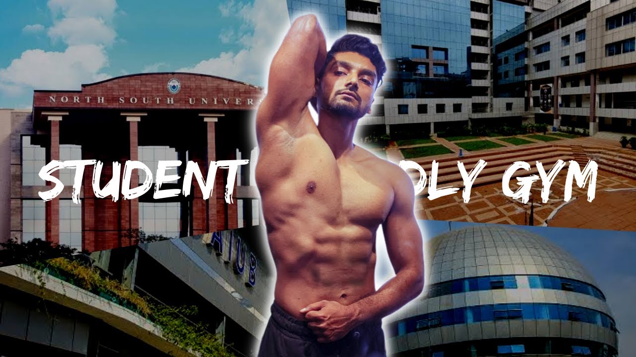 Most Student Friendly Gym in Bashundhara RA for NSU,IUB &AIUB - YouTube