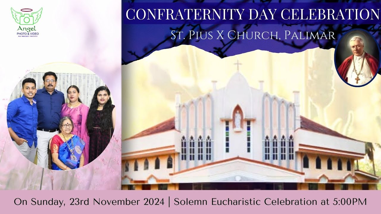Confraternity Day Celebration | St. Pius X Church, Palimar - YouTube