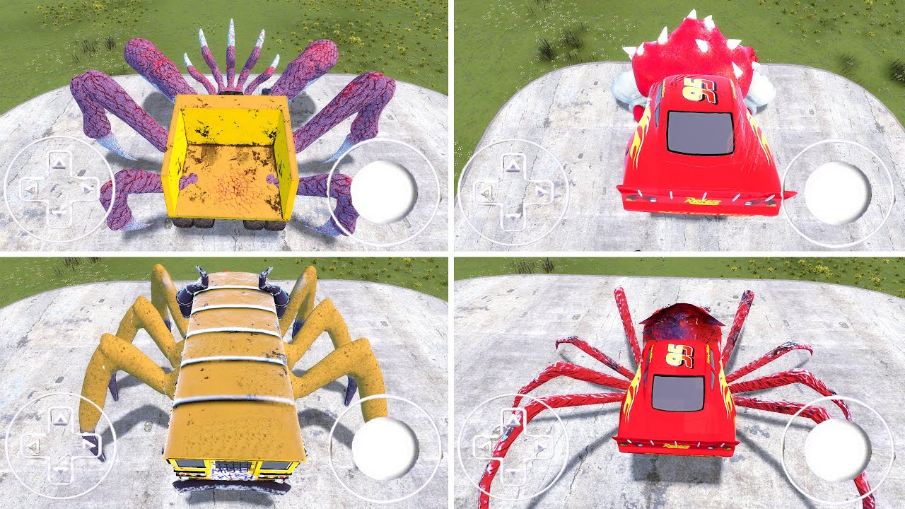 Everything Turned into Car Eater Monsters: New McQueen Eater,Monster ...