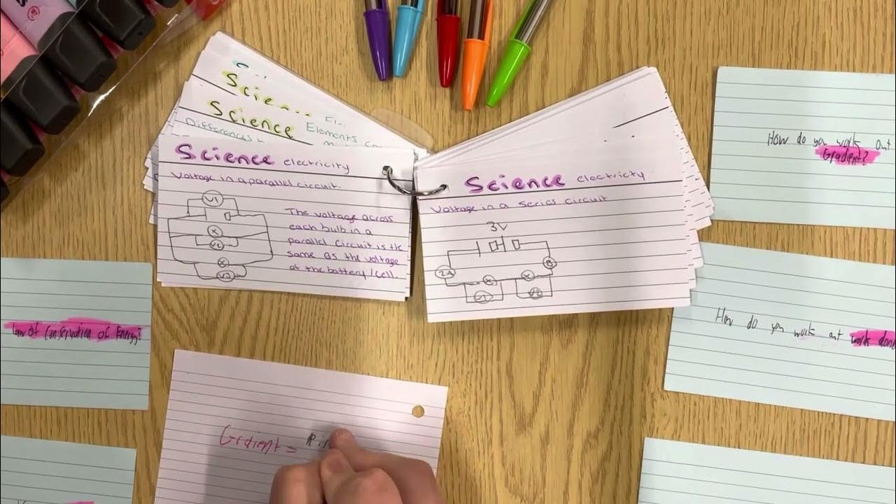 Creating Flashcards - YouTube