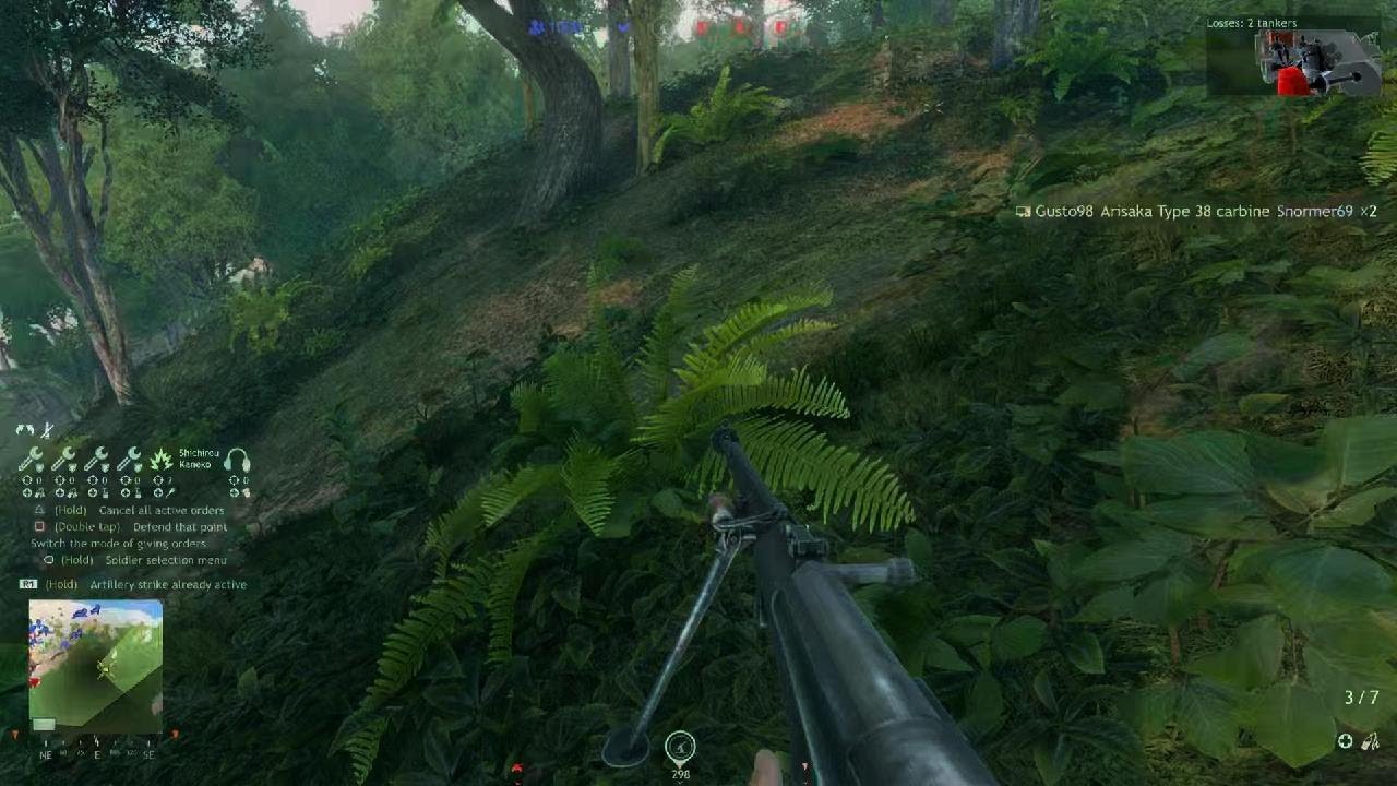 Enlisted gameplay : Tenaru river (invasion) - YouTube