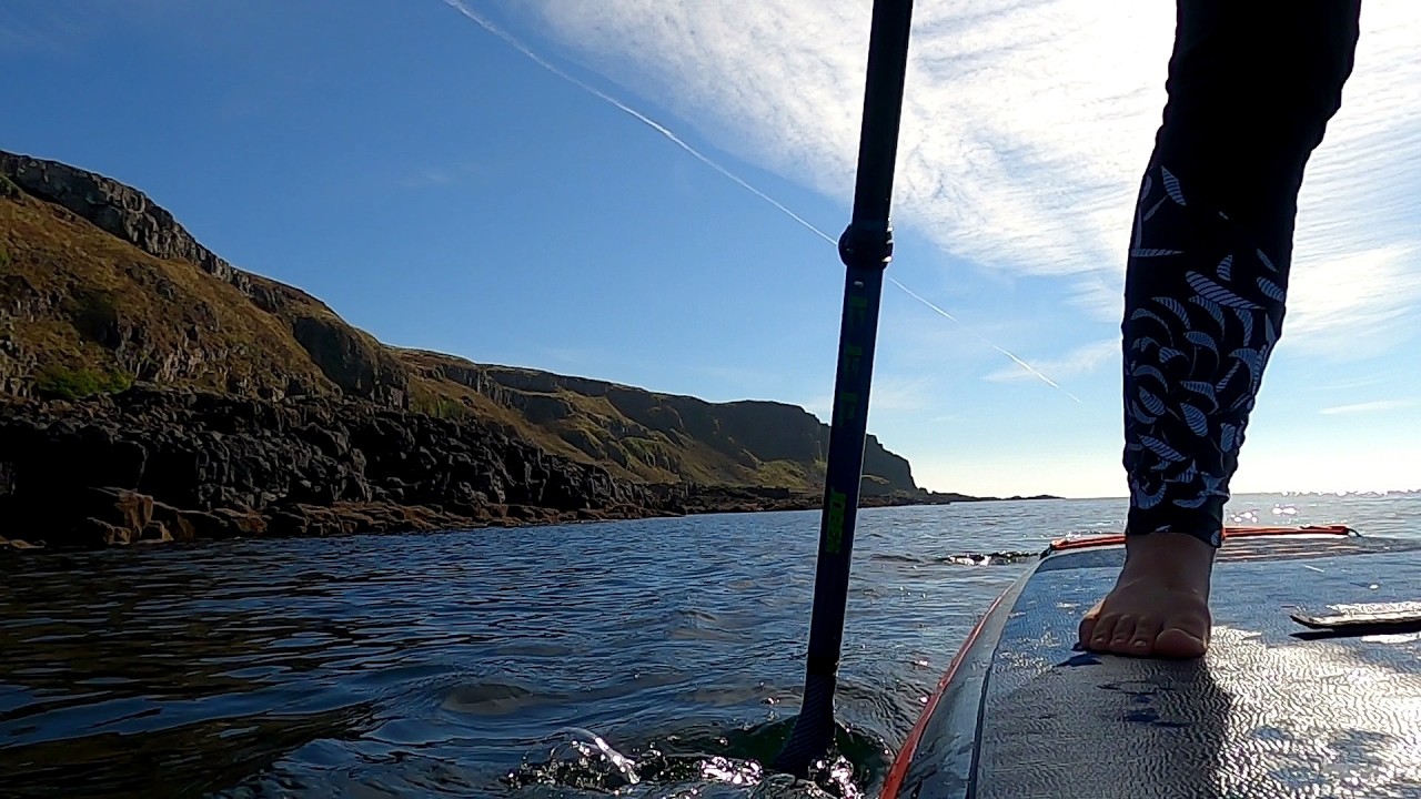 Circumnavigation of Wee Cumbrae by SUP - YouTube
