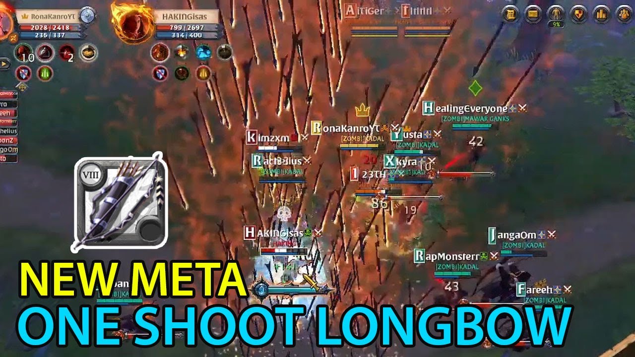 NEW META | ONE SHOT GROUP LONGBOW | DELETING PLAYERS IN BLACKZONE ...