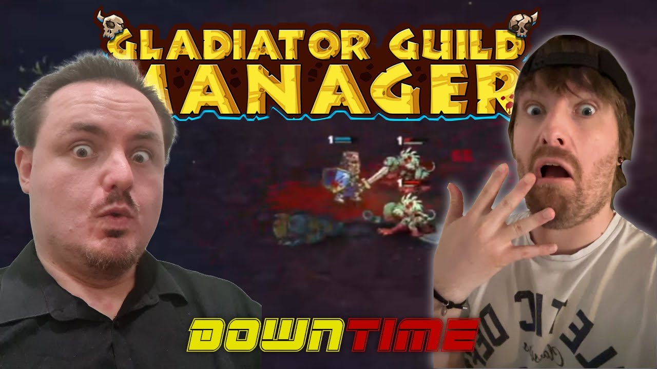 Getting addicted to a new tactical game - Gladiator Guild Manager - Downtime - YouTube