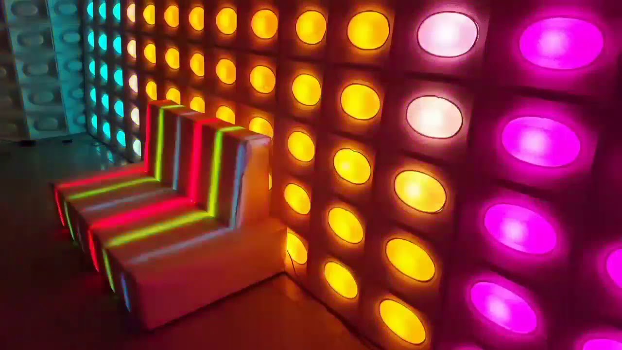 Sofa Disco Club Canapea Model STICKS FULL COLOR by Predescu Rebel ...