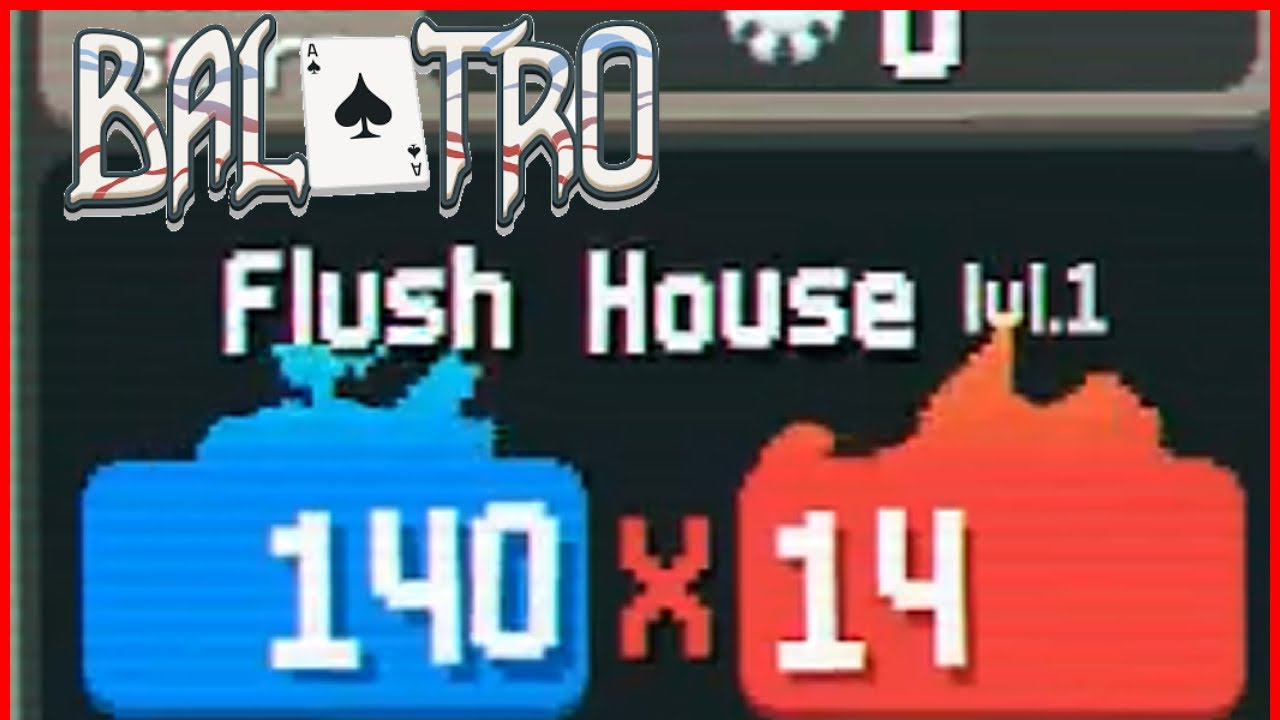 Balatro: She's a flush, house - YouTube