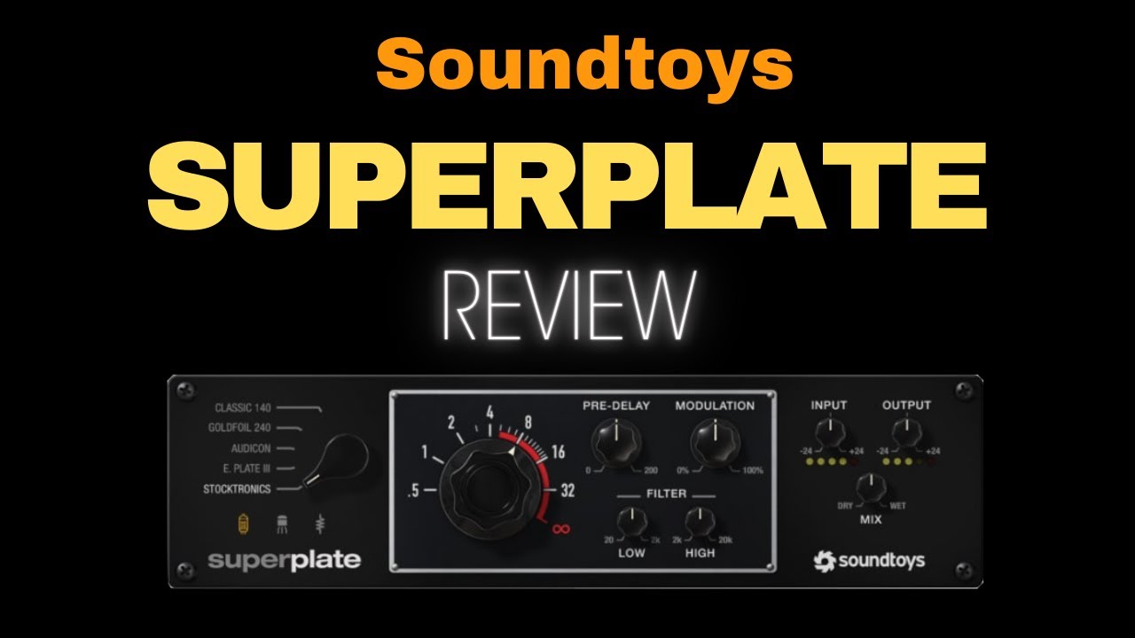 Another Reverb? Soundtoys Superplate Review * Walkthrough - YouTube