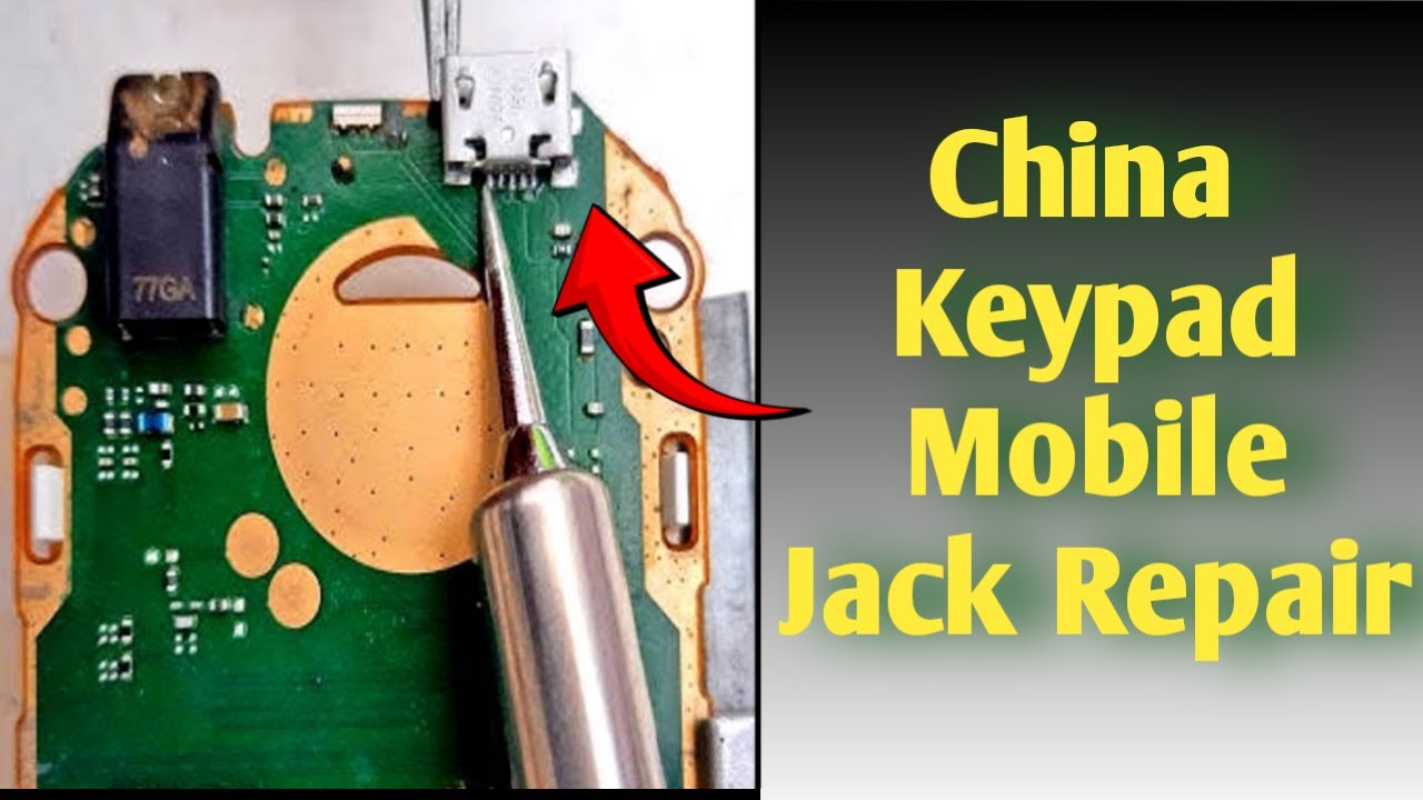 China Mobile Charging Jack Change | How to Fix Keypad Mobile Charging ...