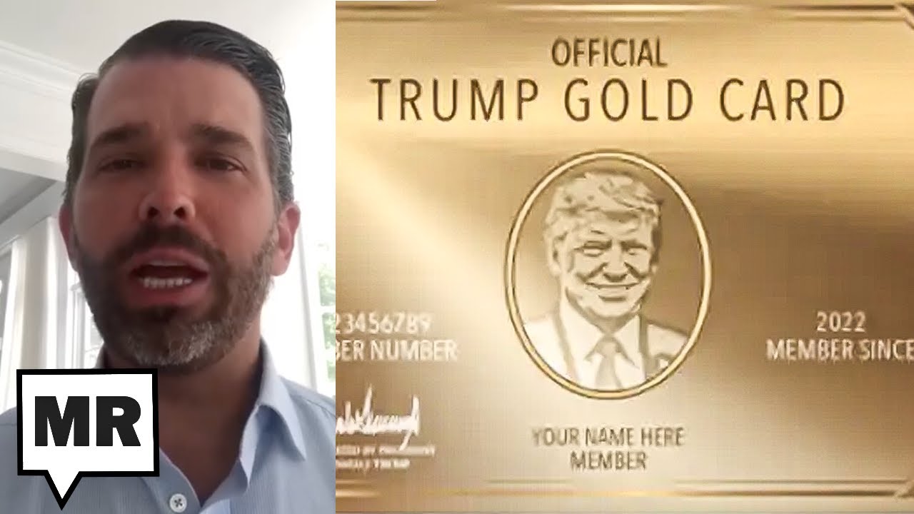 Don Jr.'s New Trump Gold Card Scam - YouTube