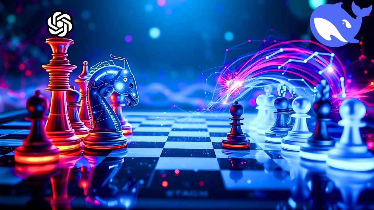 Unbelievable AI CHESS Game Between CHAT GPT & DEEPSEEK #deepseek # ...