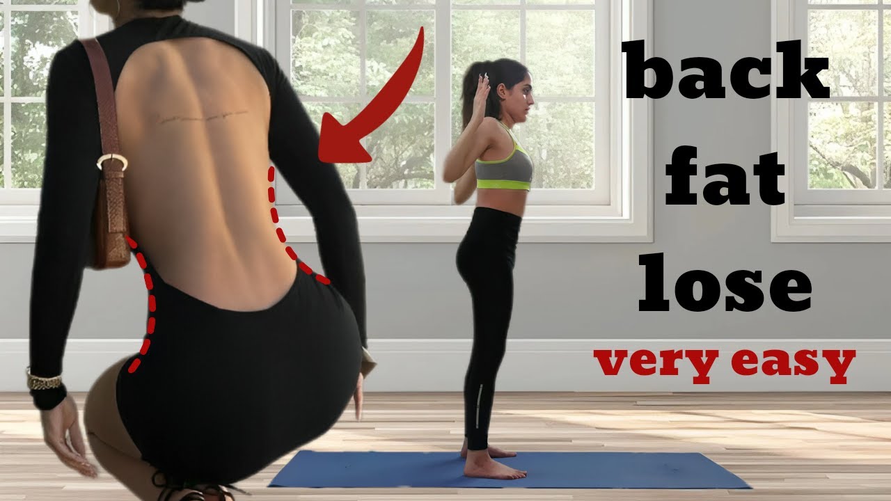 11 MIN BACK FAT LOSE & SLIM WAIST WORKOUT / STANDING WORKOUT,OBLIQUEST ...