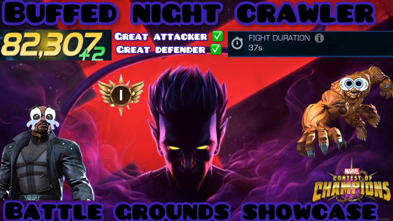 The NightCrawler buff was amazing! Ascended NC Battlegrounds showcase ...
