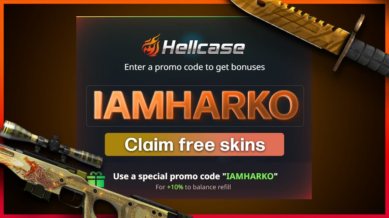 Exclusive HELLCASE promo code | New Hellcase Promo Code - YouTube