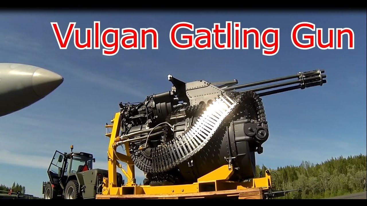 NH90 Helicopter and Vulcan Gatling gun - YouTube