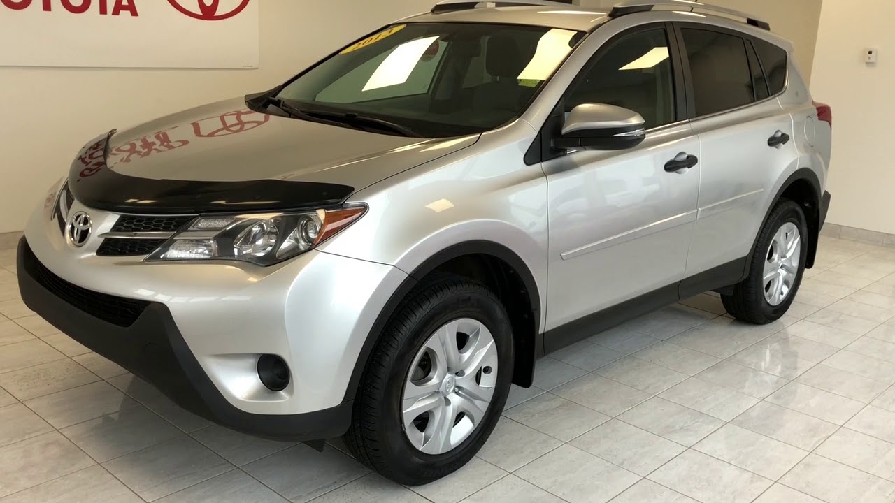 Silver 2013 Toyota RAV4 LE Review Newfoundland - Grand Toyota - YouTube