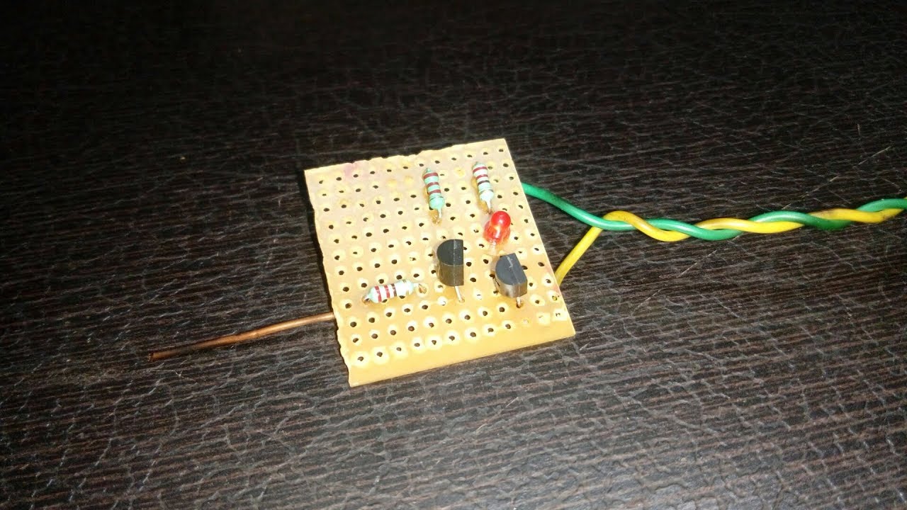 How to make a fire alarm(DIY fire alarm circuit). - YouTube