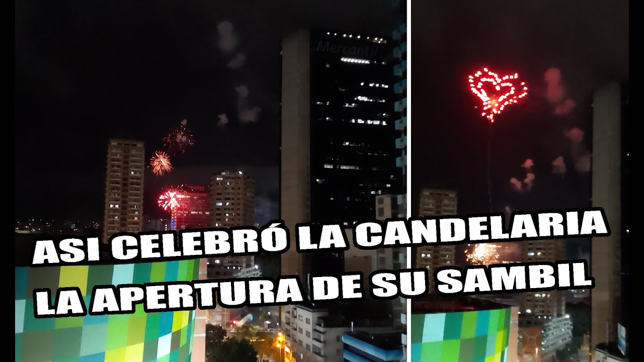 ASI CELEBRA LA CANDELARIA LA APERTURA DEL SAMBIL LA CANDELARIA - YouTube