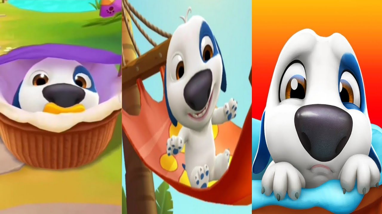 My Talking Baby Tom Hank Vs My Talking Tom Hank 2 - YouTube