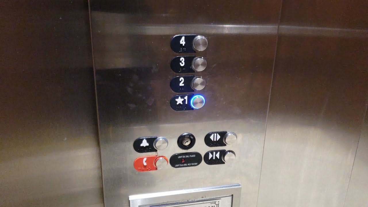 Otis Gen2 MRL Traction Elevators @ Holiday Inn Express, Dearborn, MI ...