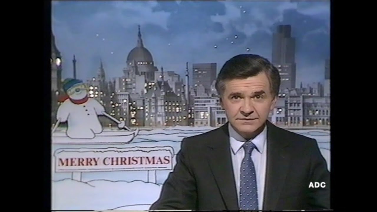 Thames trailer & link Announcer Philip Elsmore in-vision 24th December ...