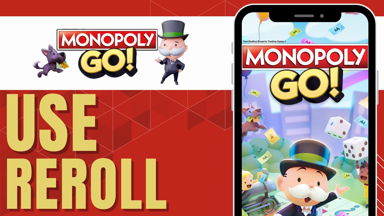 HOW TO USE REROLL MONOPOLY GO (Updated) - YouTube