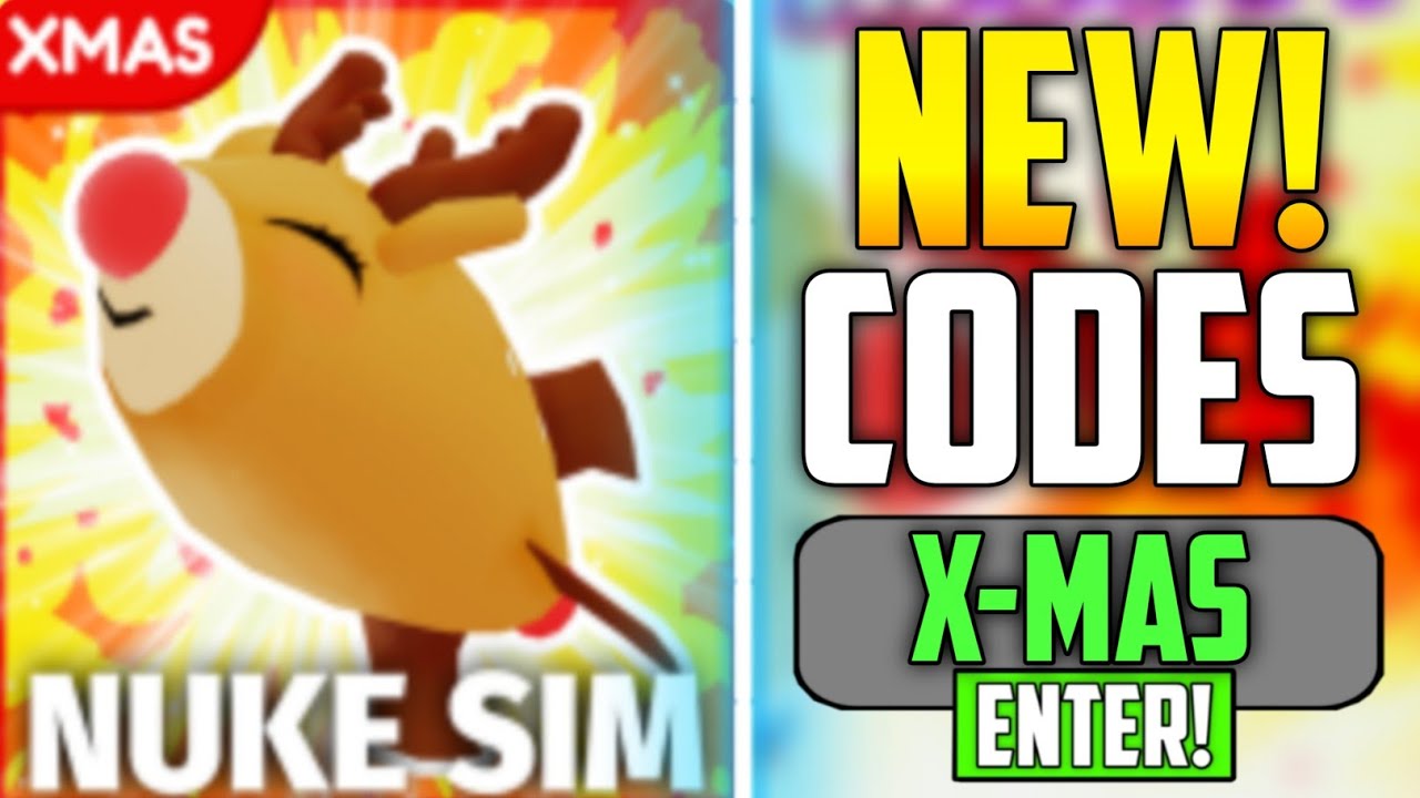 [CHRISTMAS] NEW WORKING CODES FOR NUKE SIMULATOR 2022 | NUKE SIMULATOR CODES 2022 - YouTube
