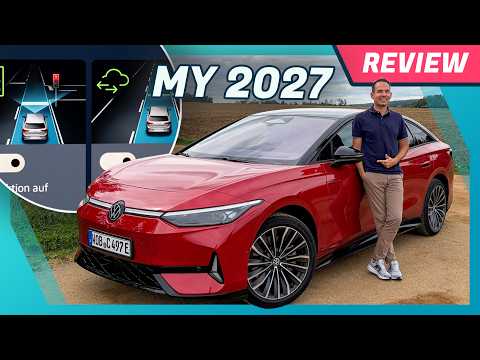 VW ID.7 Modelljahr 2027 im Test: Neue Technik, Assistenten & Funktionen | Rückfahrassistent