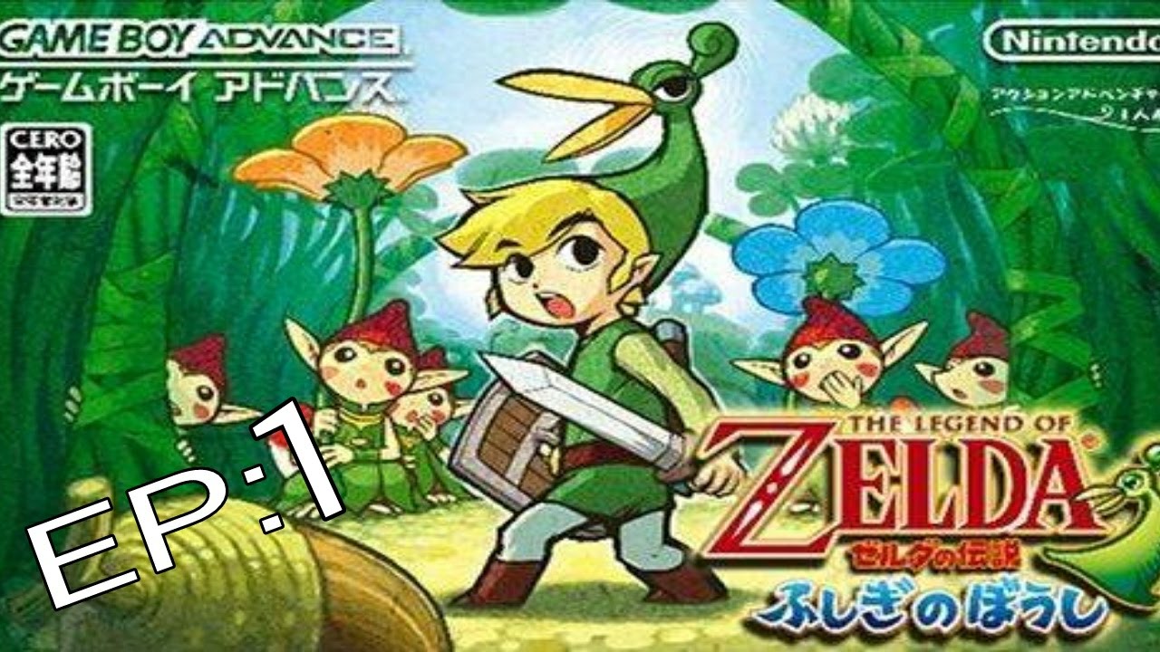 The Legend of Zelda - The Minish Cap! (GBA) EP:1 - YouTube