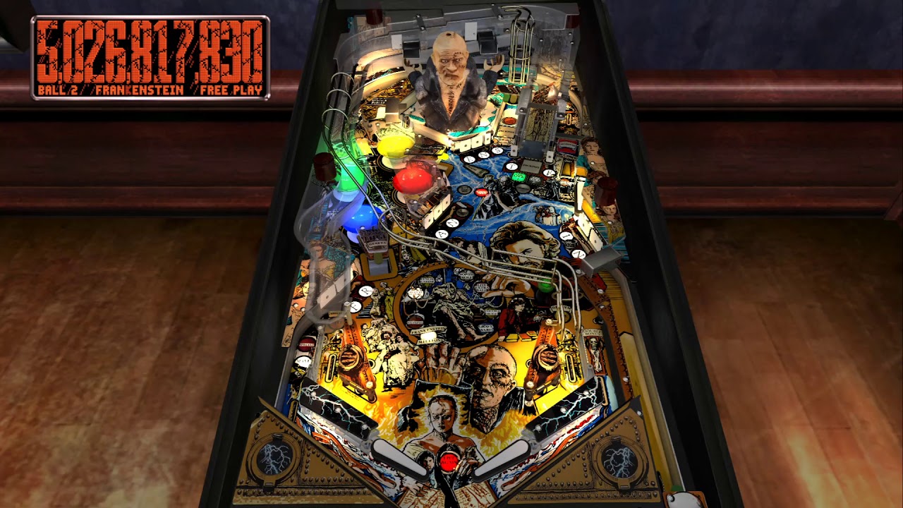 Flipper Pinball FRANKENSTEIN PC Arcade Pinball - YouTube