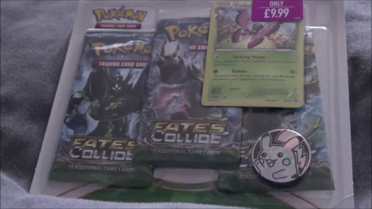 Fates Collide Blister Pack #1 Pokemon card opening - YouTube