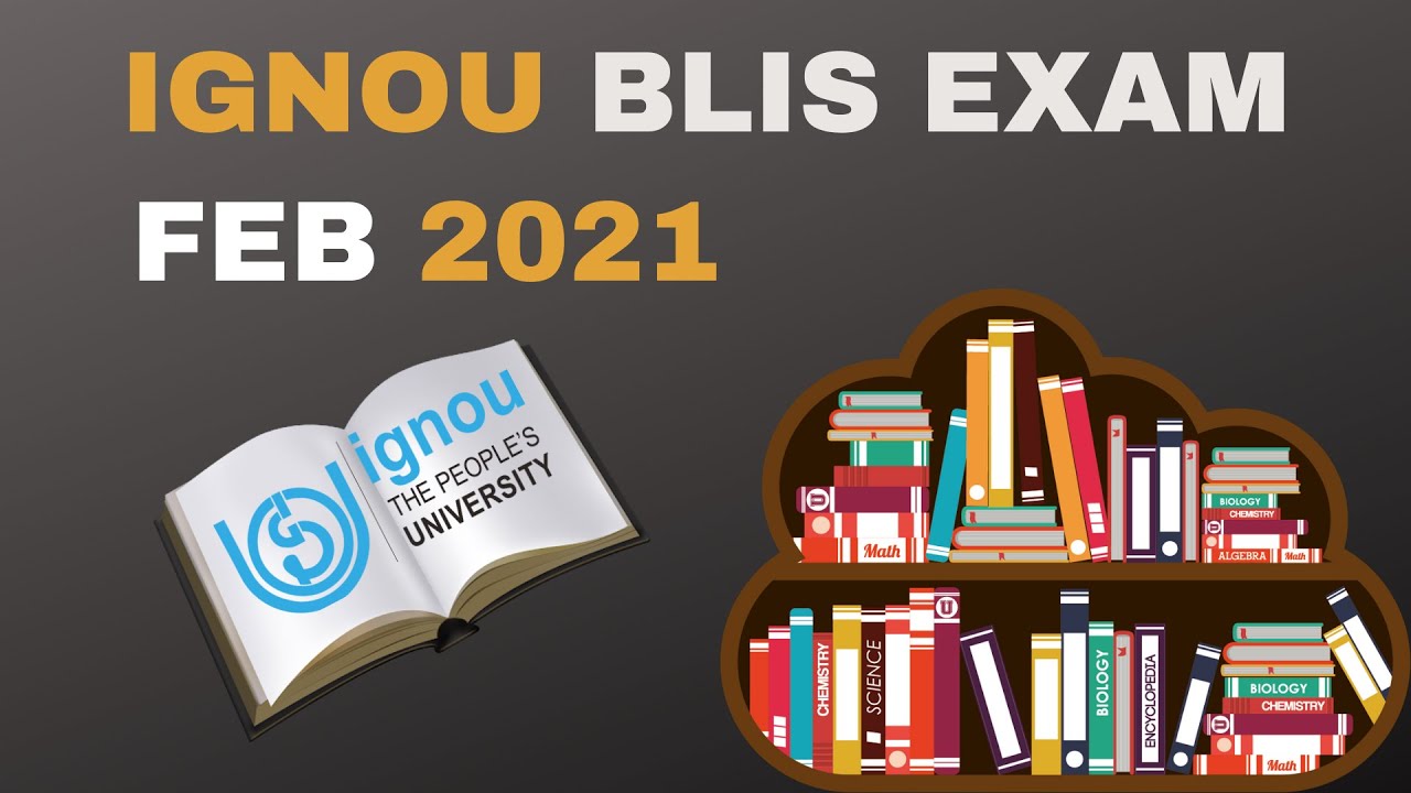 BLIS IGNOU EXAM FEB 2021 - DOUBTS AND BOOK RECOMMENDATION FOR LAST ...