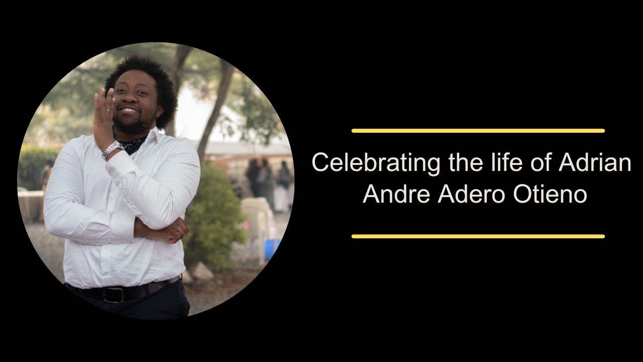 Adrian Andre Adero Memorial Service - YouTube